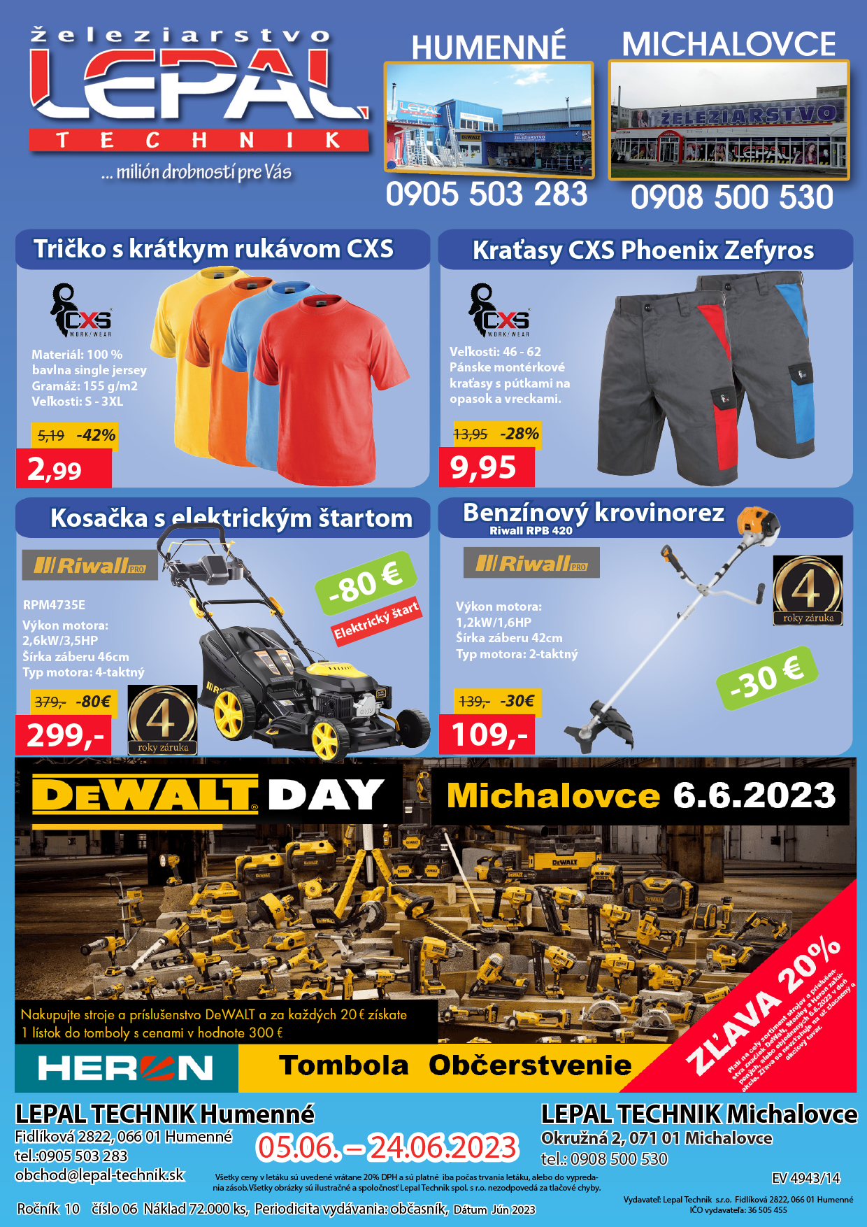 Aktuálne letákové akcie - Lepal Technik