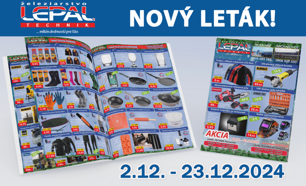 Vaše železiarstvo - Lepal Technik