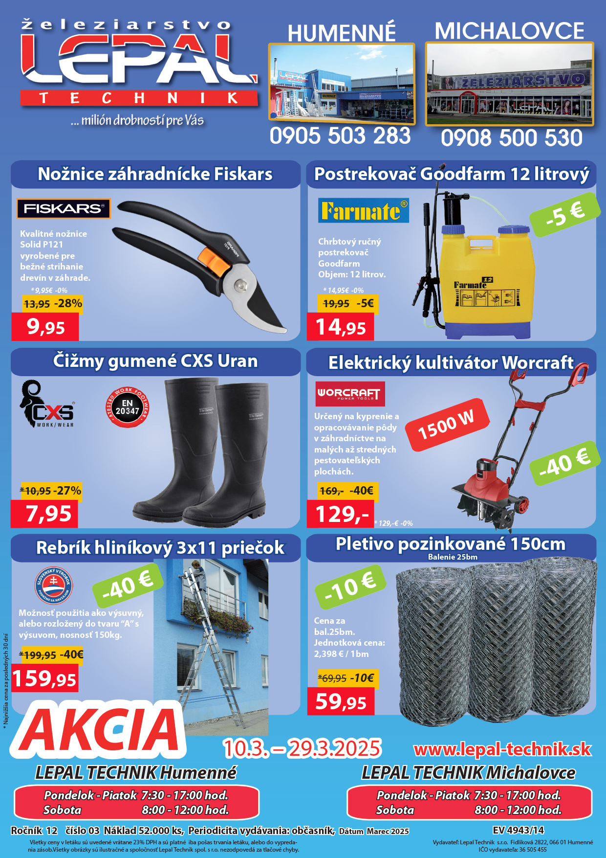 Aktuálne letákové akcie - Lepal Technik