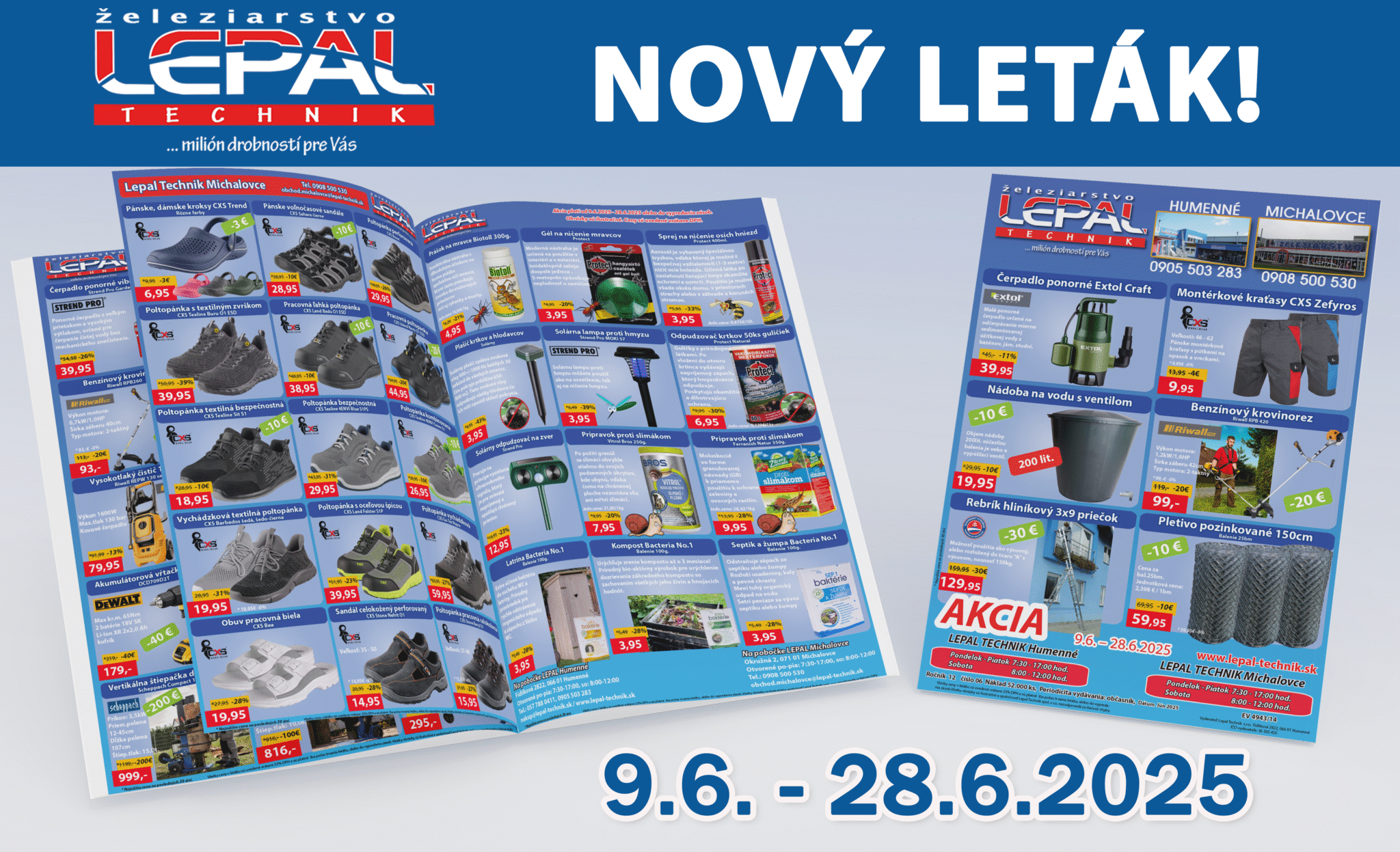 Vaše železiarstvo - Lepal Technik